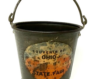 Antique Sand Pail | Etsy