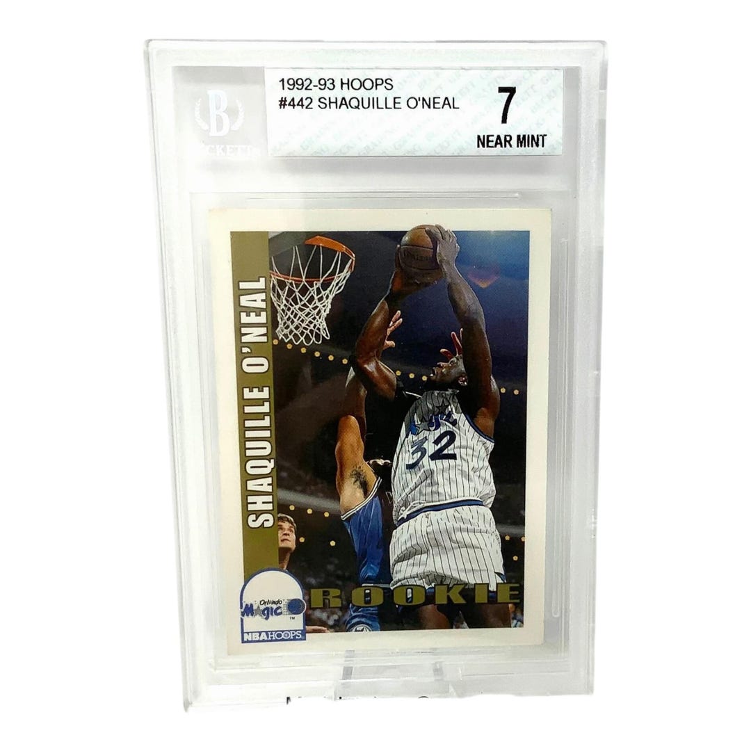 Vintage Shaq Shaquille O’neal 1992-93 Sky Box Rookie Trading Card No ...