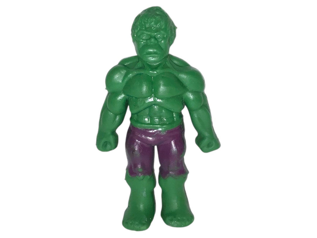 Vintage 1978 the Incredible Hulk Rubber Green Action Figure Vics ...