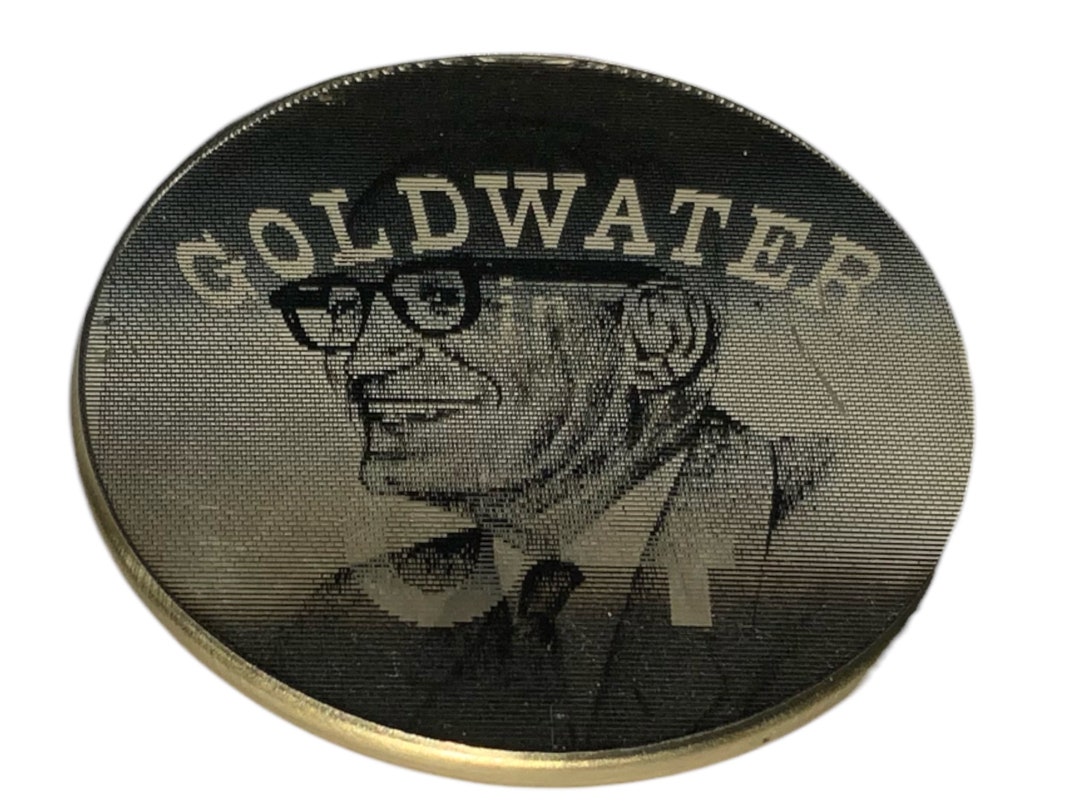 Vintage Goldwater in 64 Republican Candidate Political Presidential ...