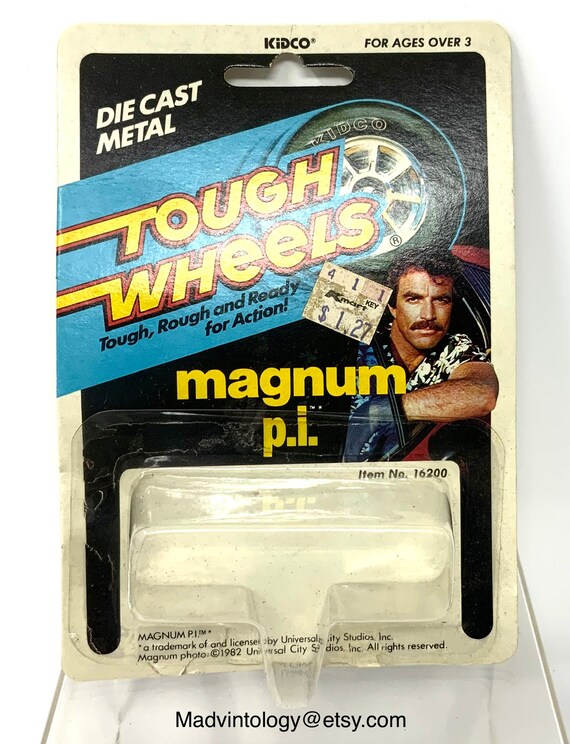 Vintage 1982 Authentic Original Magnum P.I. Toy Car Diecast - Etsy