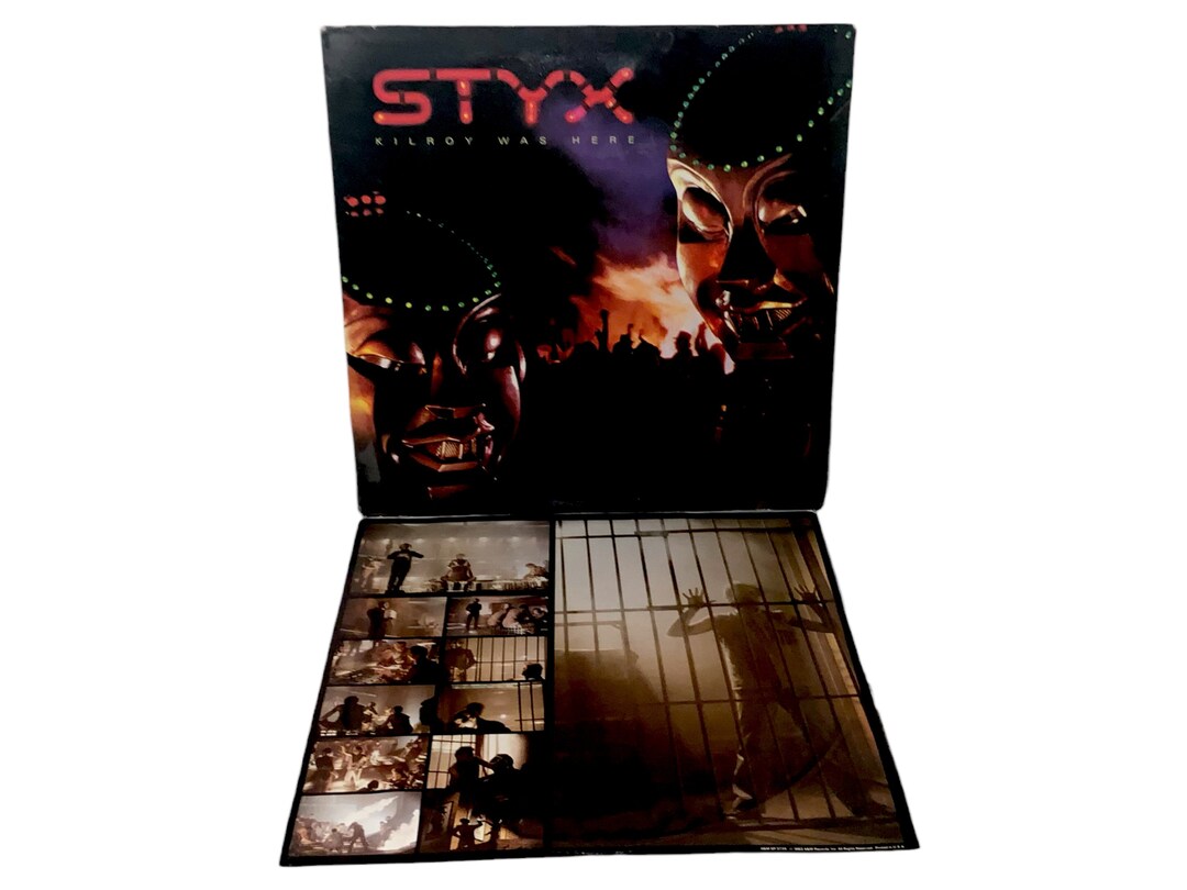 Vintage 1983 Styx Kilroy Was Here Vinyl Record Album Authentic Original ...