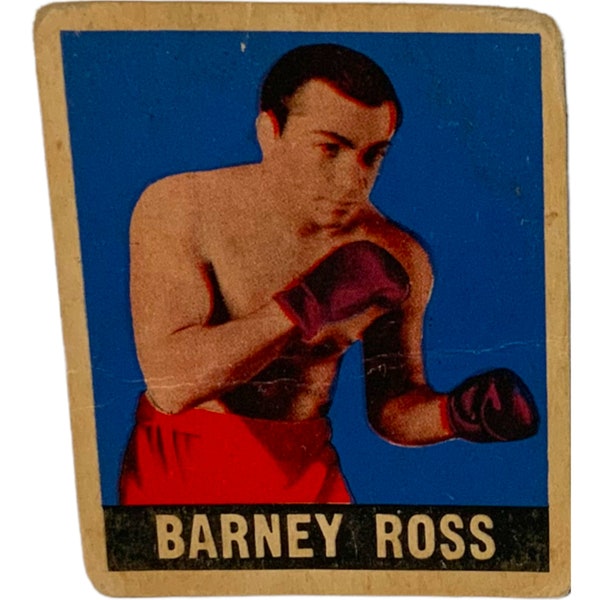 Barney Ross Boxer - Etsy