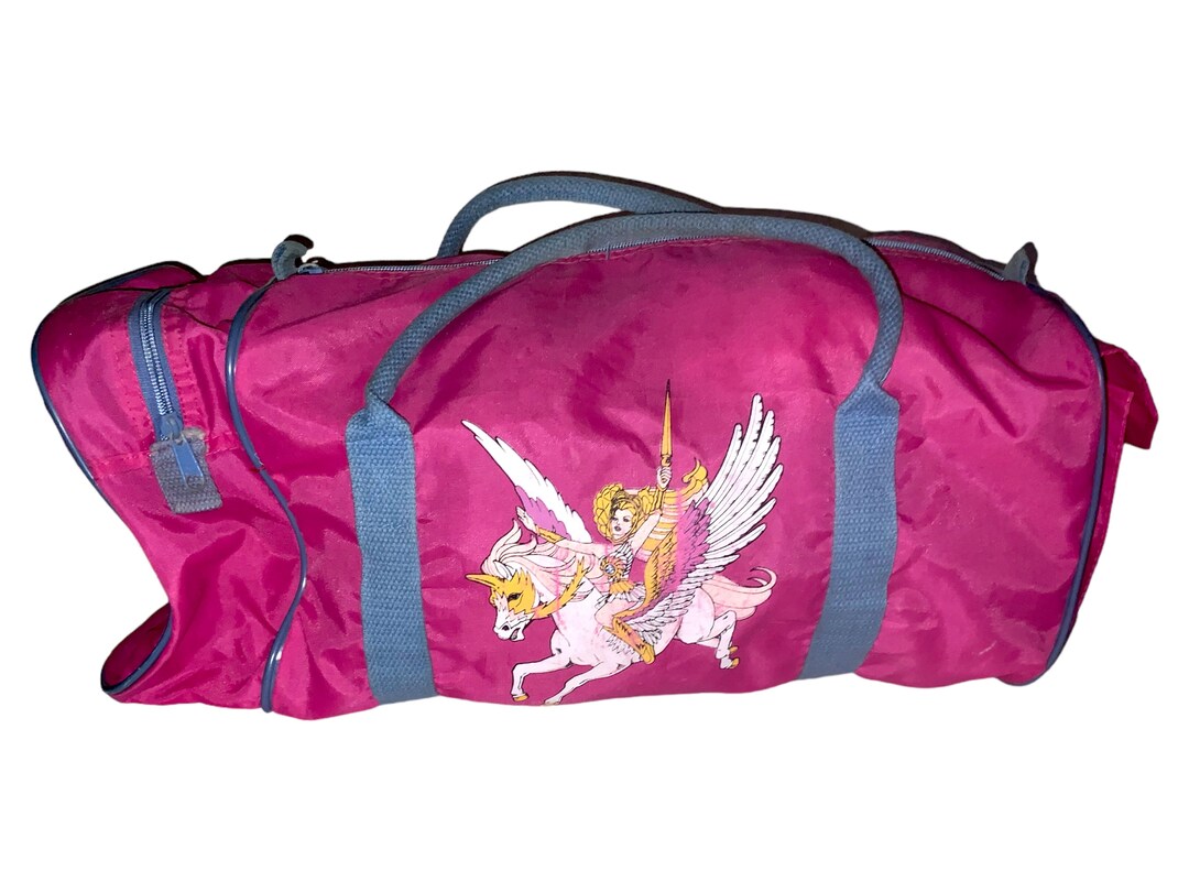 Vintage 1980s She-ra Swift Wind Duffle Bag - MOTU Pink Tote - Etsy