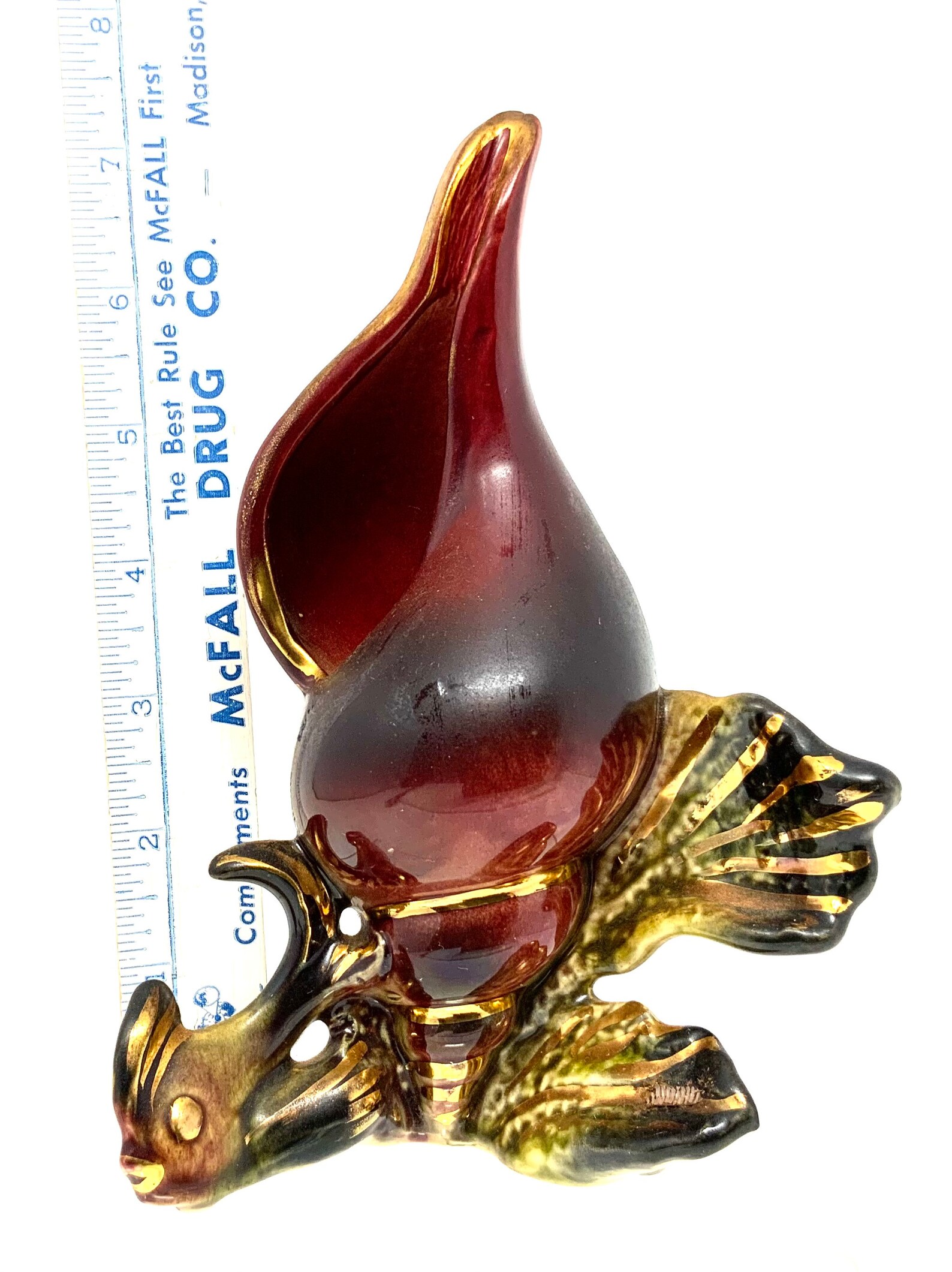 Hull Pottery EBB Tide Vase Shell and Fish E-1 Vintage Antique | Etsy