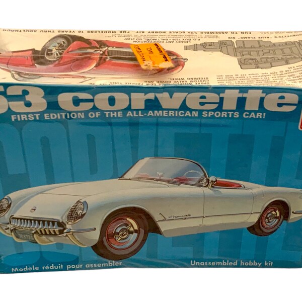 Corvette Model Car Kits - Etsy