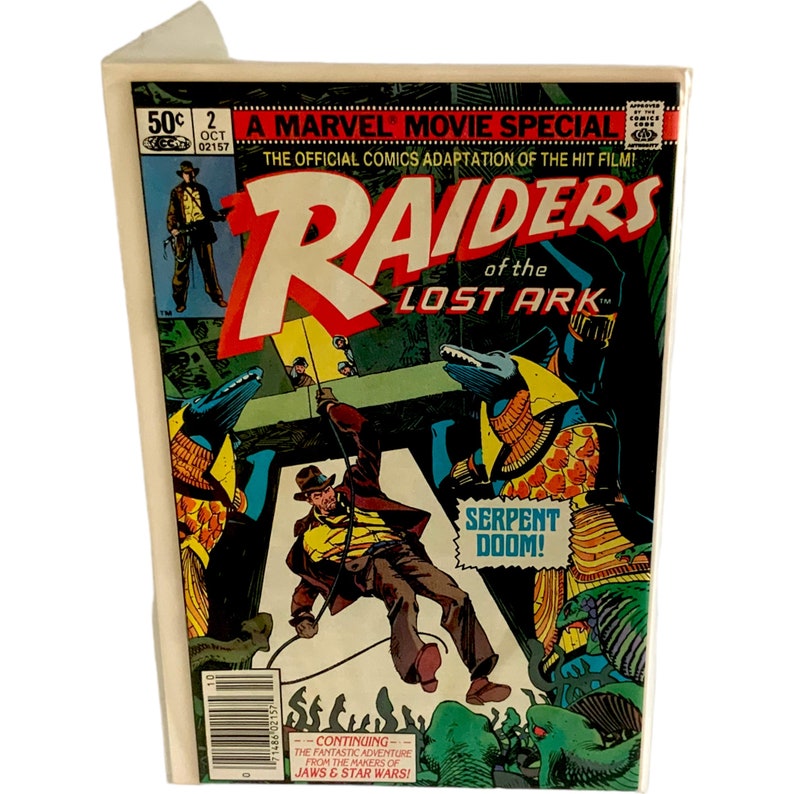 Vintage 1981 Raiders of the Lost Ark Comic Book No. 2 Marvel - Etsy