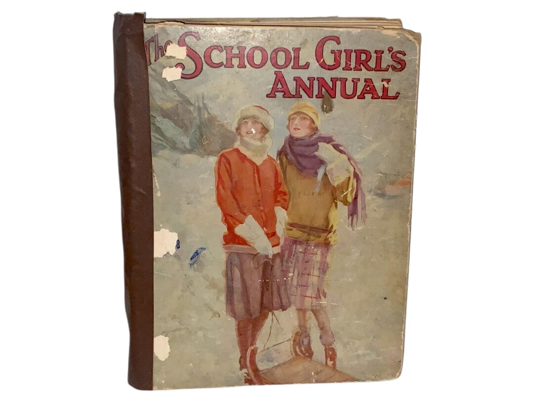 Vintage 1929 the School Girl’s Annual Book Vol. VIII by Flora Kickman ...