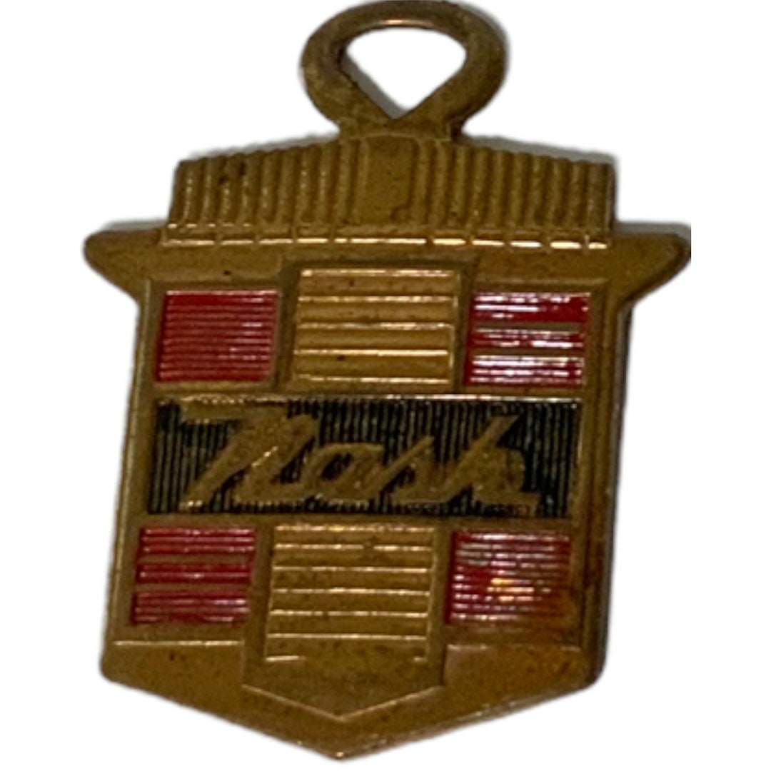Vintage Nash Rambler Hudson Logo Brass Medallion Watch Fob Necklace ...