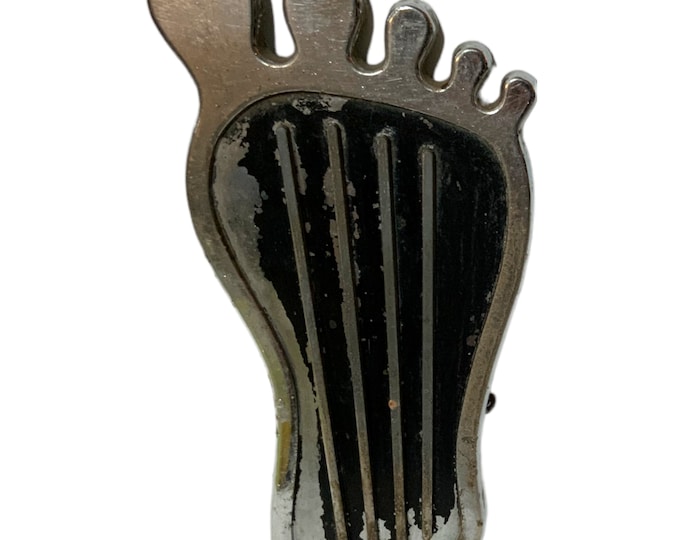 Vintage Cal Custom Foot Shaped Gas Pedal Footprint Barefoot - Etsy