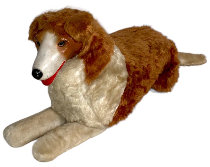 Vintage Lassie Collie Dog Plush Stuffed Animal Vintage 1950’s Toys ...