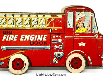 Fire Engine Book - Etsy
