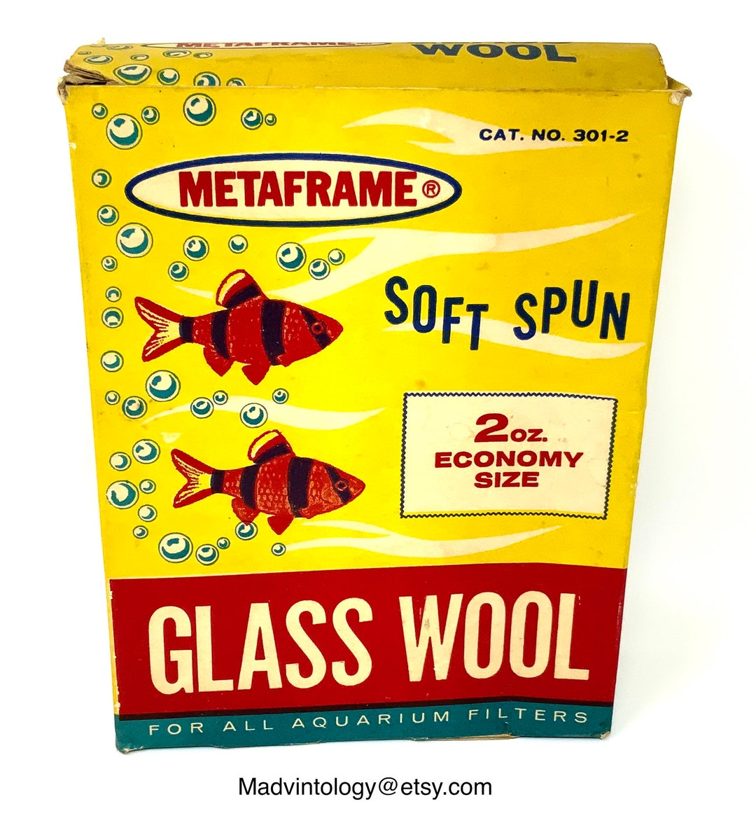 Metaframe Aquarium Glass Wool Advertising Box Ornament Decoration Decor ...