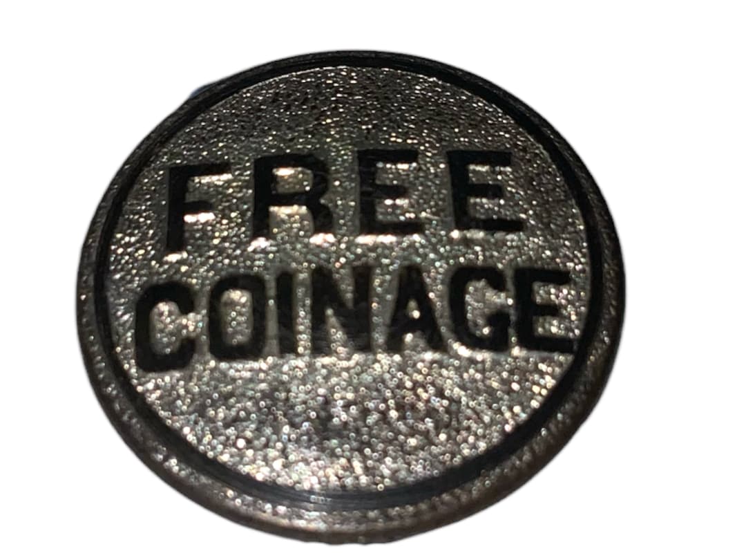 Vintage 1896 William Jennings Bryan Free Coinage President Political ...