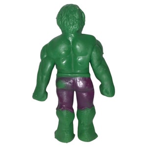 Vintage 1978 the Incredible Hulk Rubber Green Action Figure Vics ...