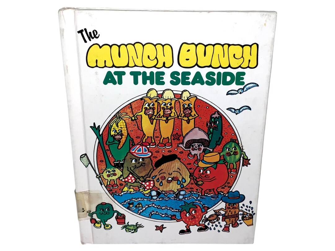 Vintage the Munch Bunch at the Seaside Book, 1981 Hardcover - Etsy