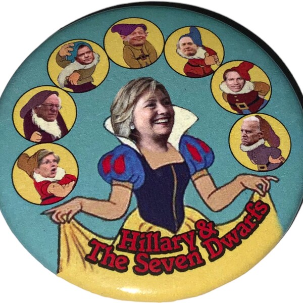 Hillary Clinton Pin - Etsy