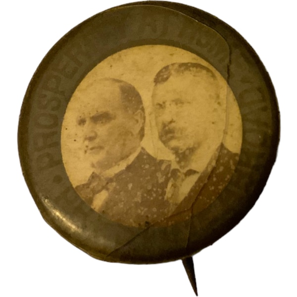 Teddy Roosevelt Buttons - Etsy