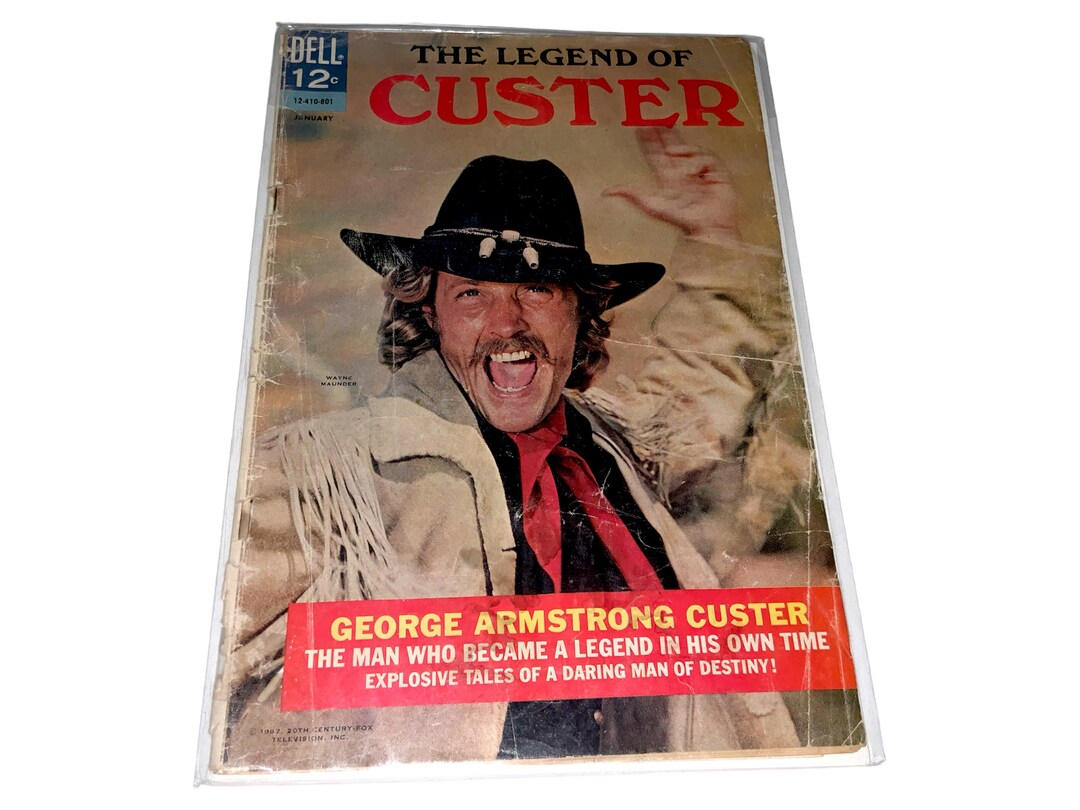 Vintage 1968 the Legend of Custer Comic Book Dell No. 1 Western Icon - Etsy