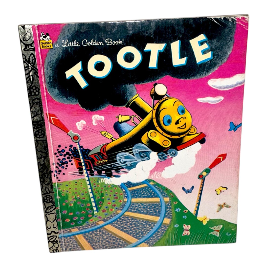 Vintage Tootle Little Golden Book Train - Etsy Australia