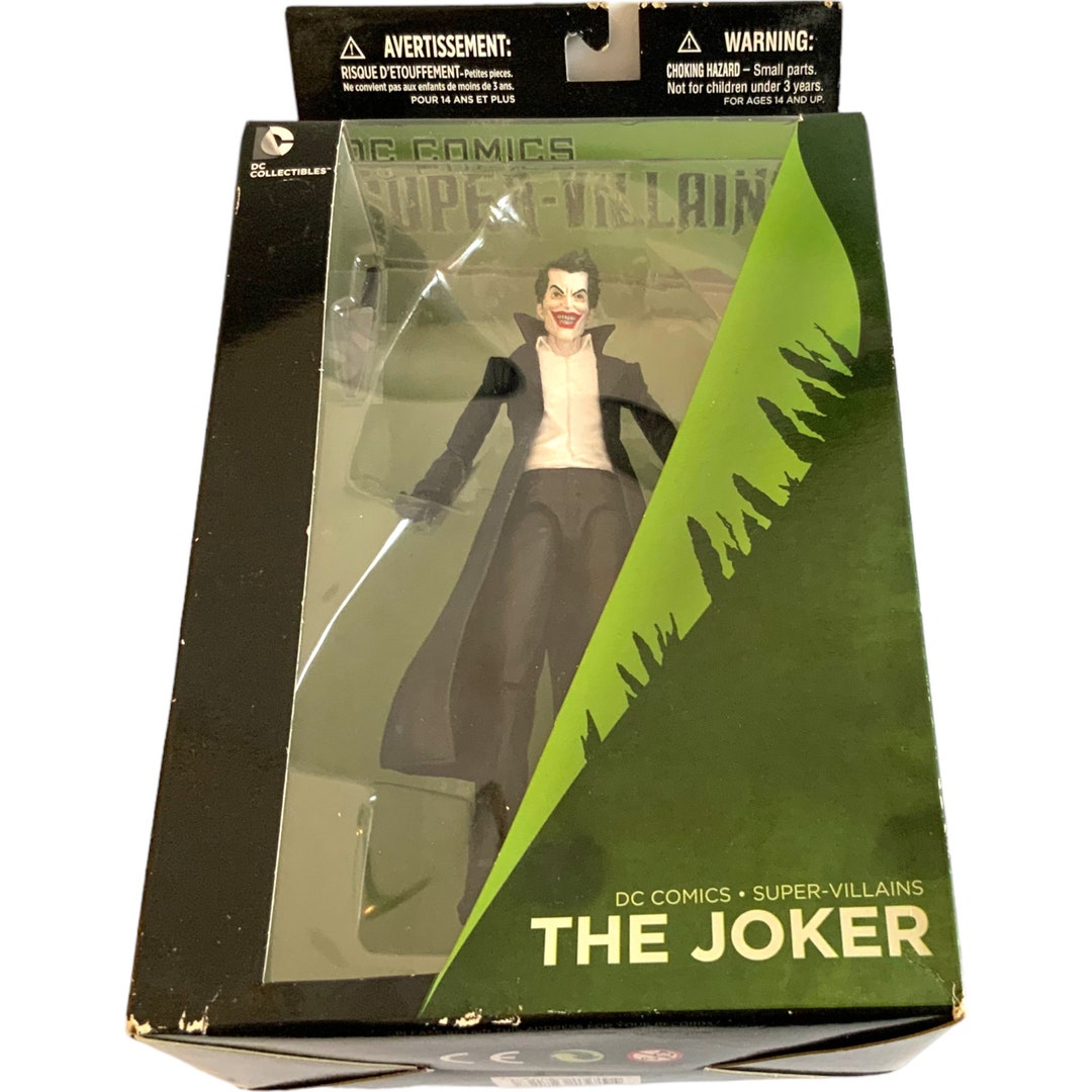 DC Comics the Joker Super Villains Action Figure Super Heroes Batman ...