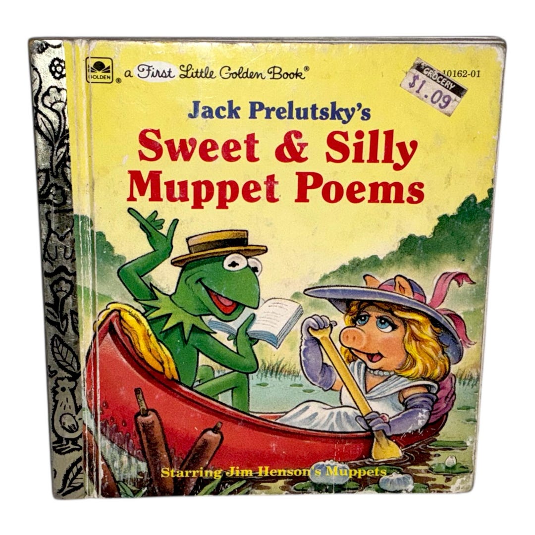 Vintage 1992 Sweet & Silly Muppets Poems the Muppets Little Golden Book ...
