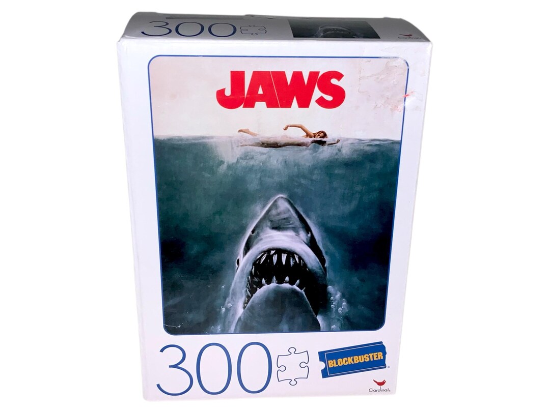 Jaws the Movie VHS Blockbuster Puzzle Unopened Mint Sealed - Etsy