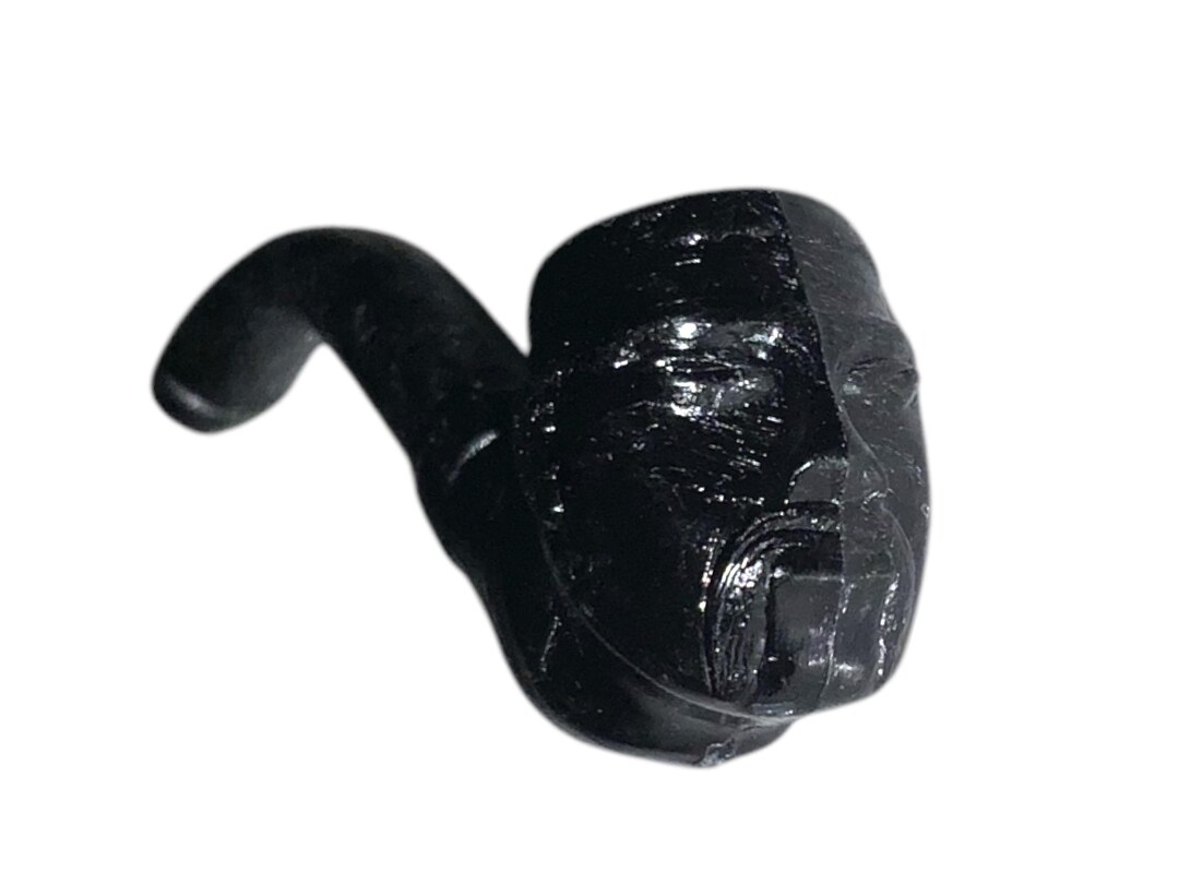 RARE Vintage Mini Bubble Set Pipe Bubbles Bubbler Toy Black Plastic ...