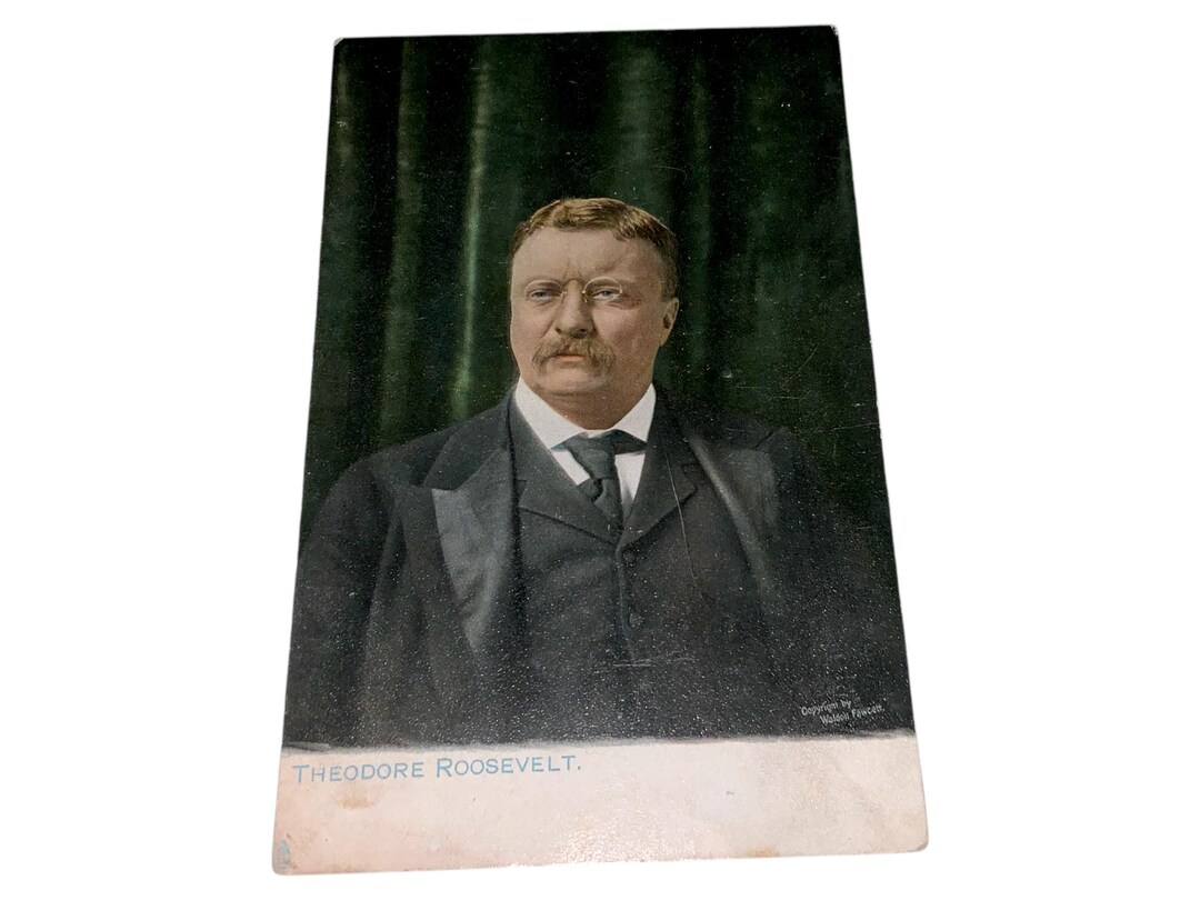 Vintage Teddy Theodore Roosevelt President Presidential Campaign ...
