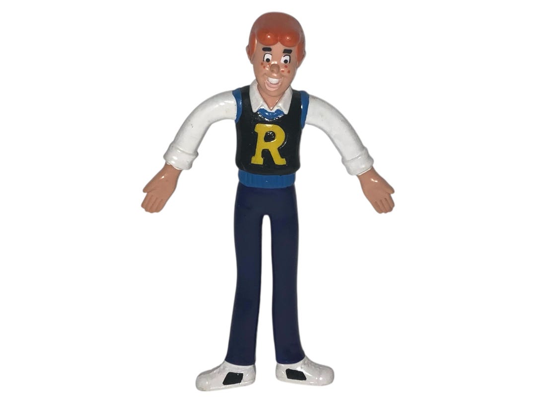 Vintage 1989 Jesco Archie Series Bendable Rubber Action Figure Doll - Etsy
