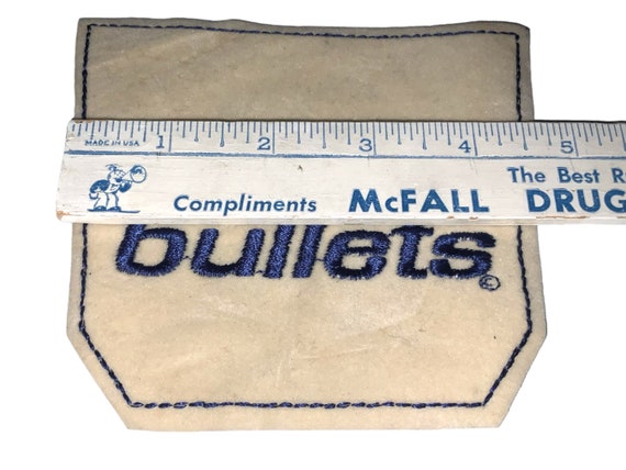 Vintage Baltimore Bullets NBA Basketball Patch Sports… - Gem