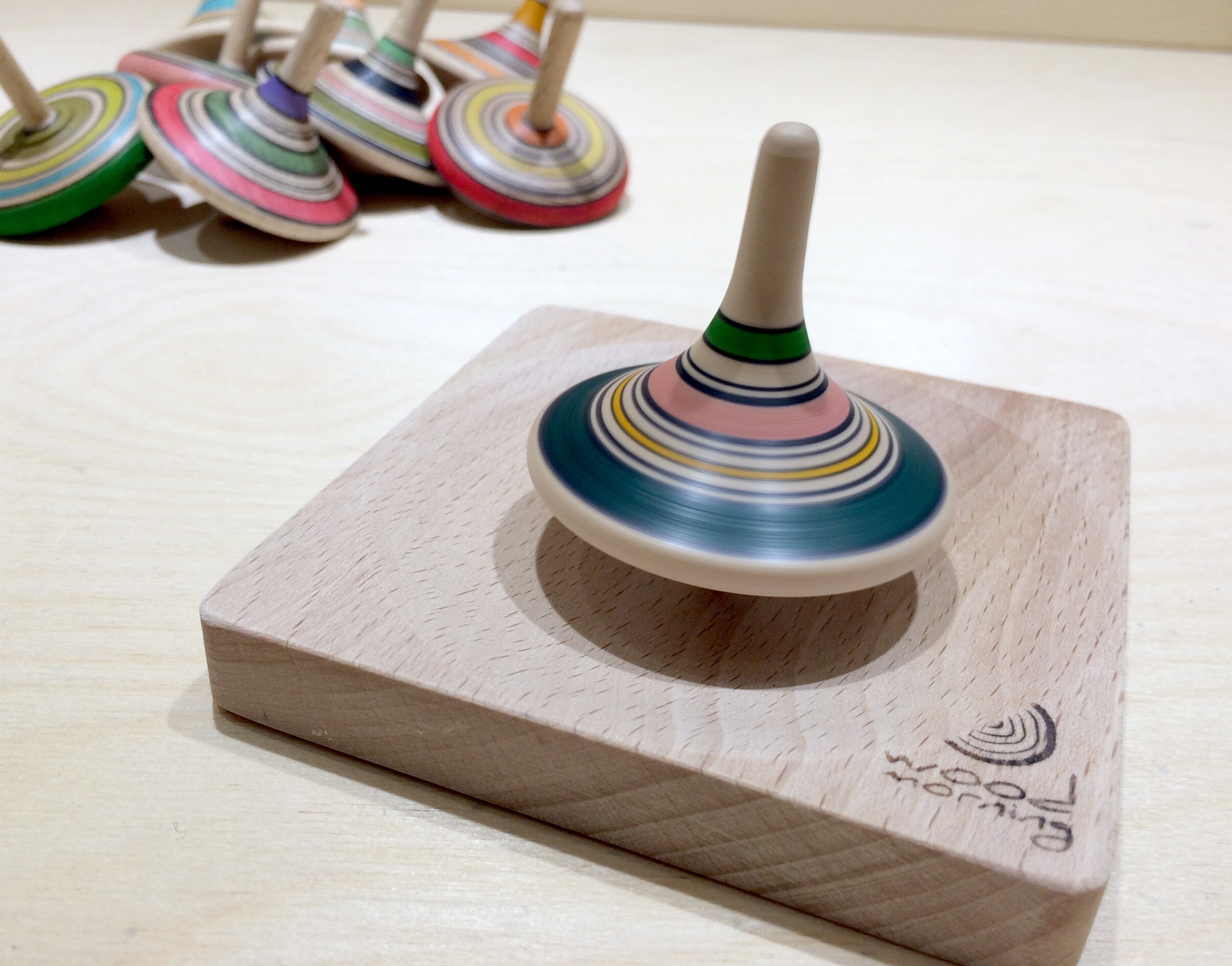 Wooden Inception Spinning Top, Handmade Tops, Spinning Tops, Spinning ...