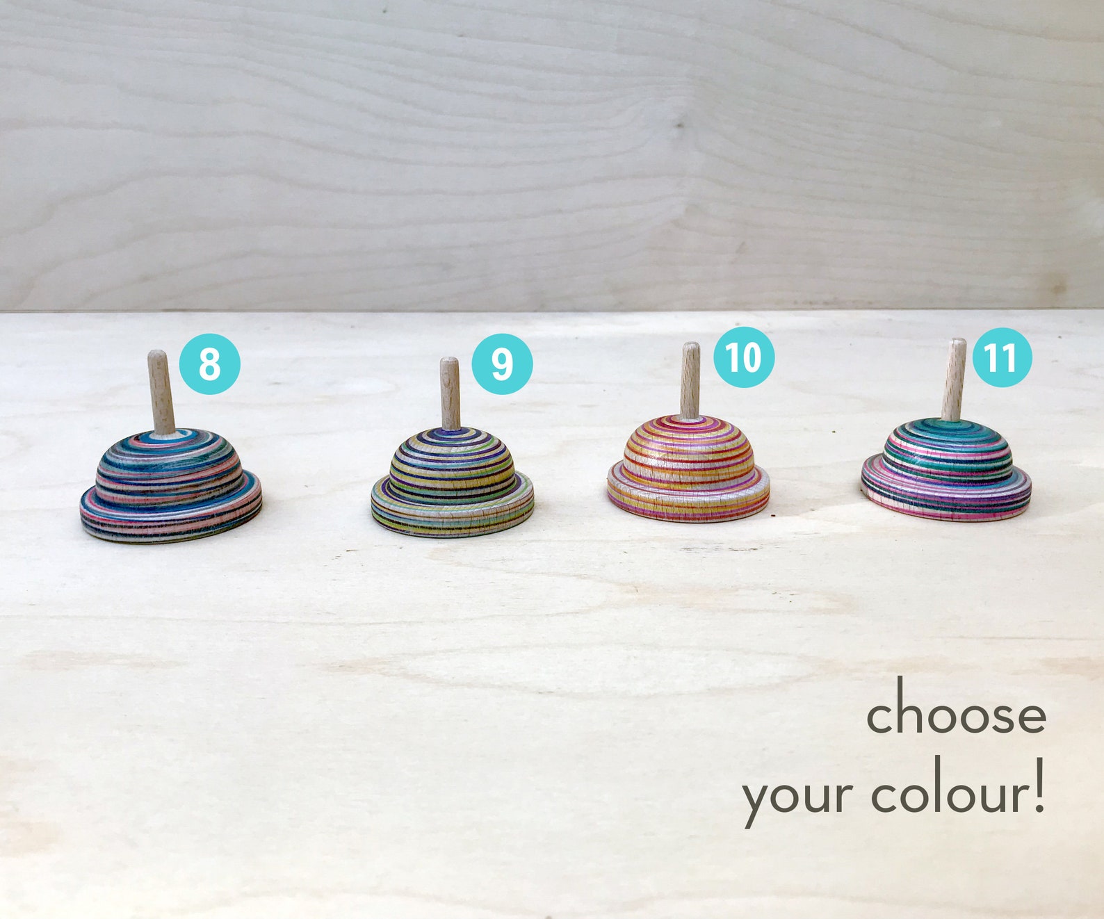 Wooden Finger Spinning Top Handmade Tops Spinning Tops - Etsy