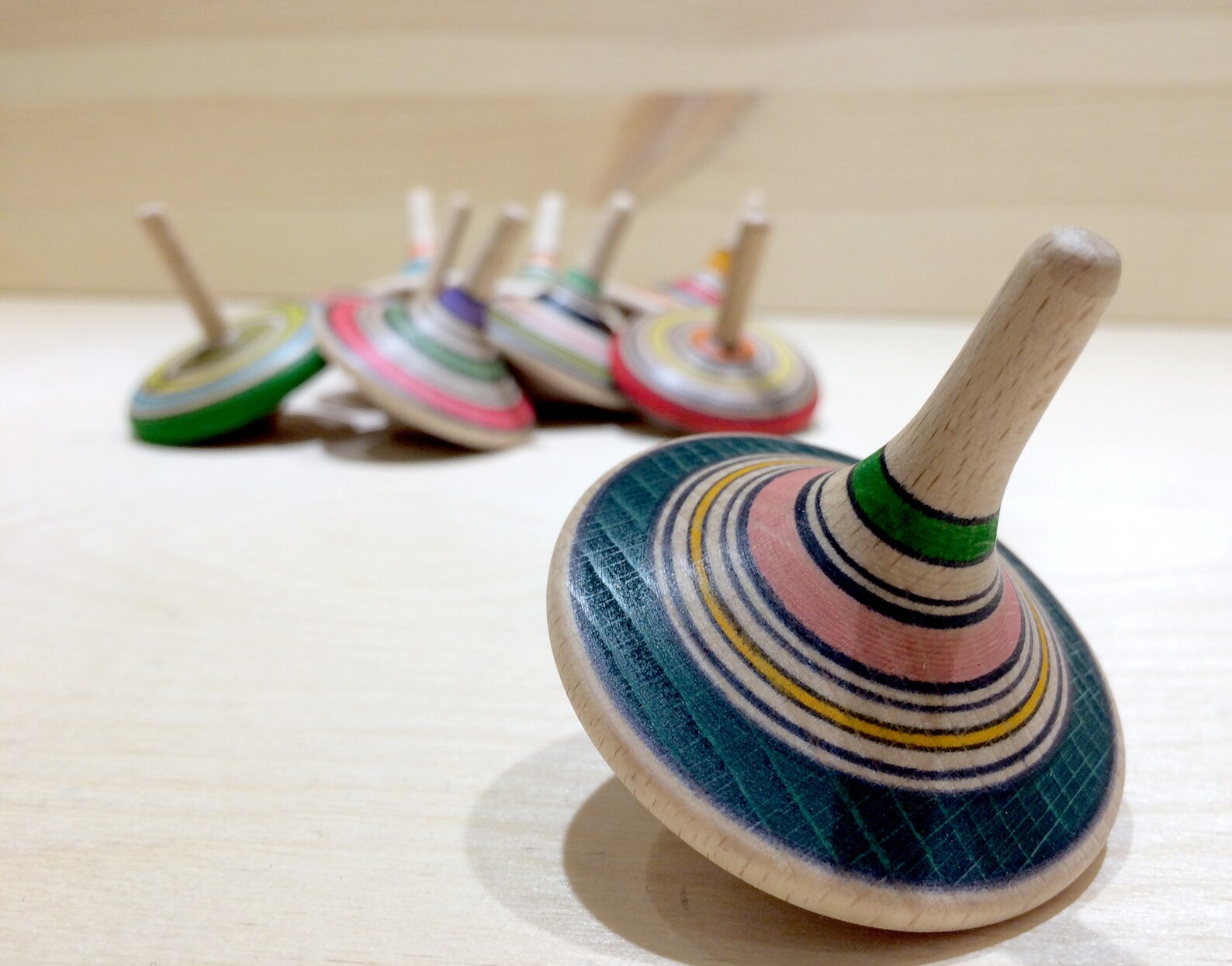 Wooden Inception Spinning Top, Handmade Tops, Spinning Tops, Spinning ...