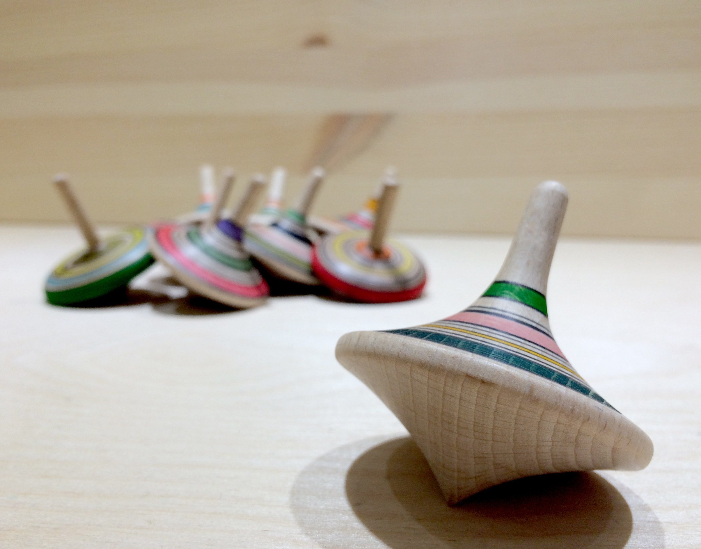 Wooden Inception Spinning Top, Handmade Tops, Spinning Tops, Spinning ...