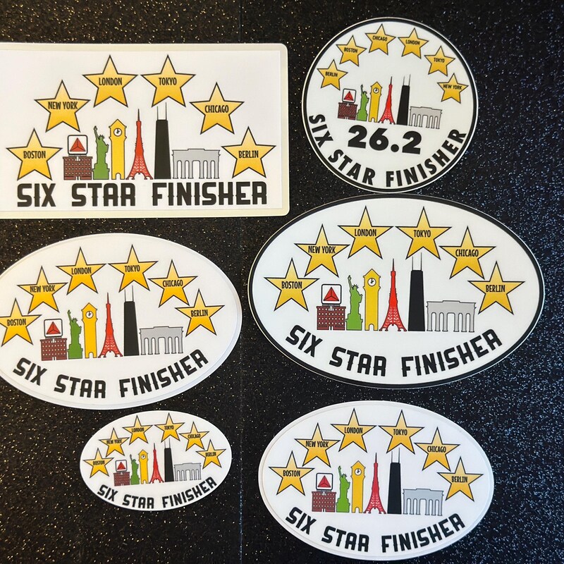 Marathon Sticker - Etsy