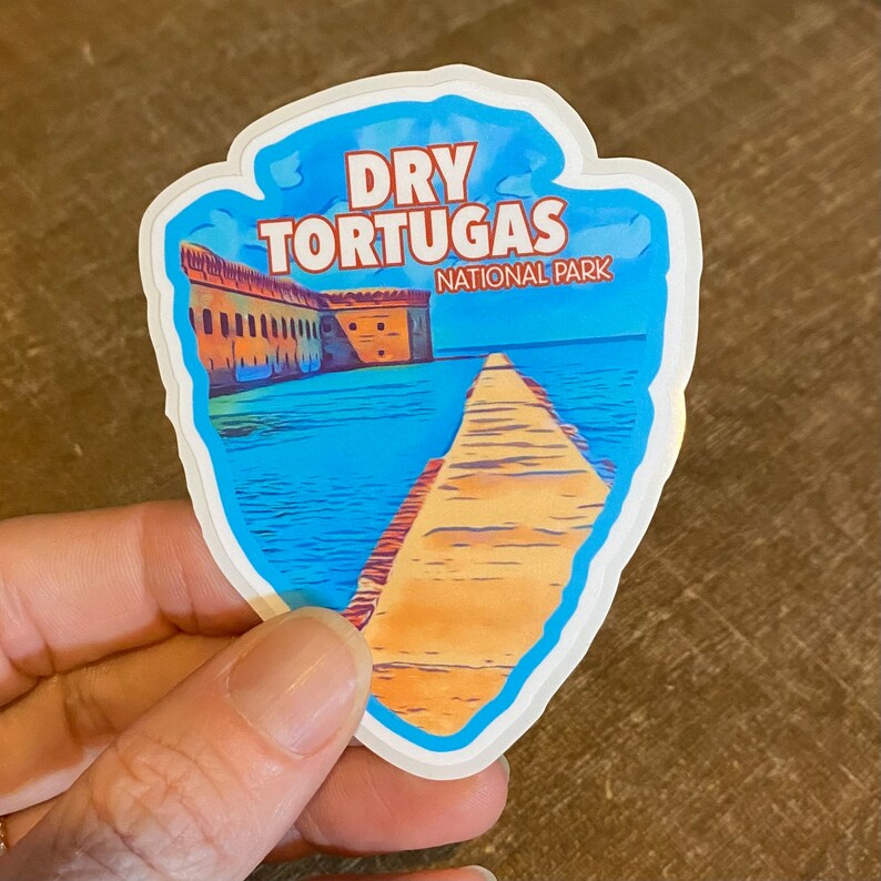 Dry Tortugas National Park Weatherproof Sticker - Etsy