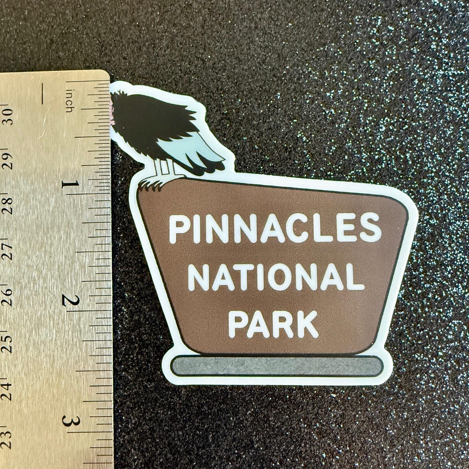 Pinnacles National Park Weatherproof Vinyl Sticker- California Condor ...
