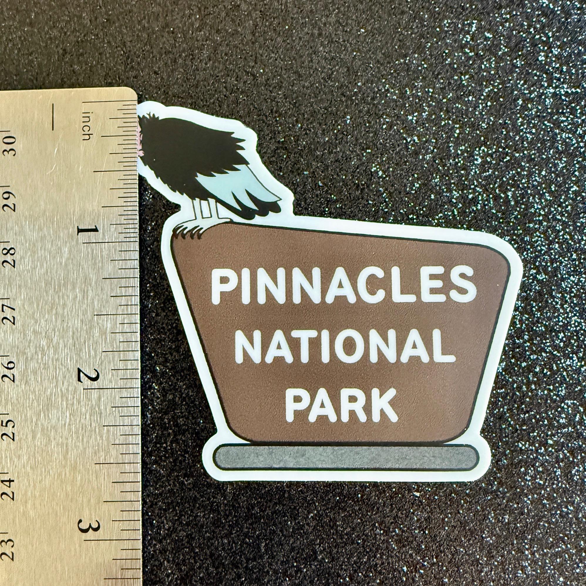 Pinnacles National Park Weatherproof Vinyl Sticker- California Condor ...