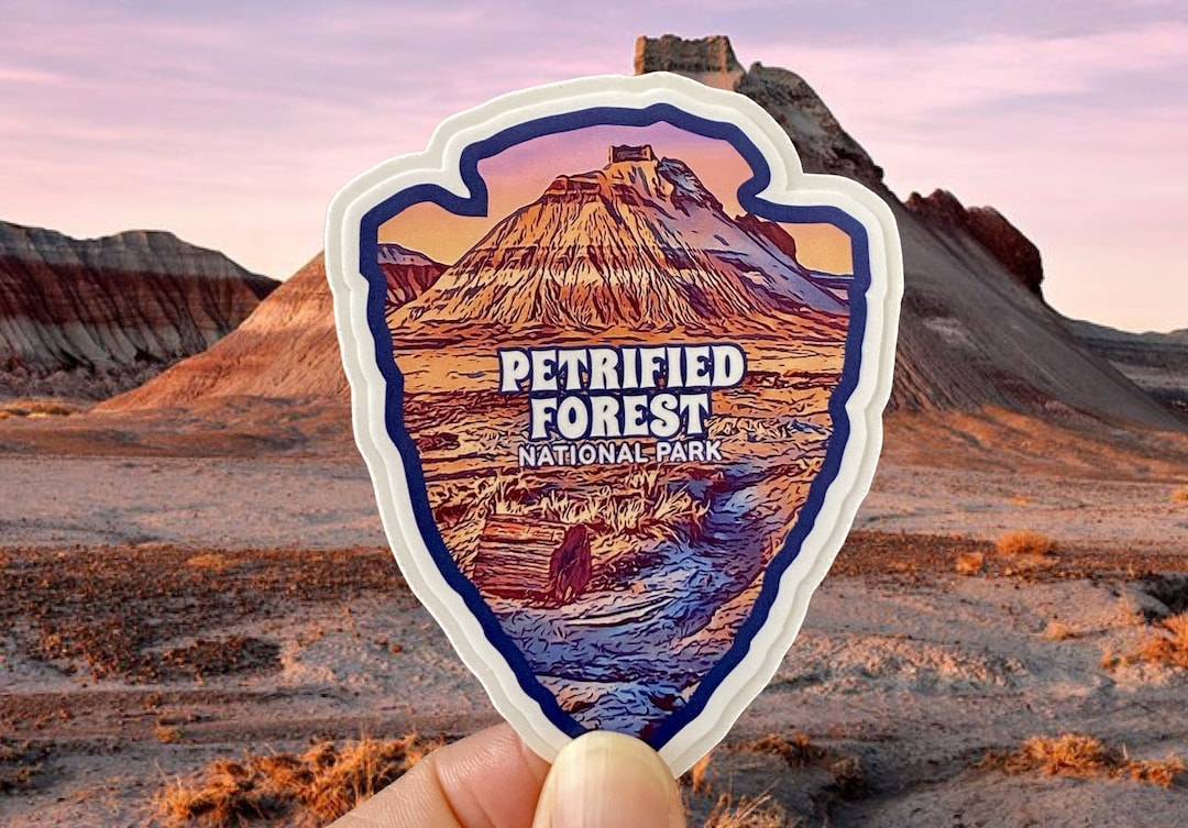 Petrified Forest National Park Weatherproof Vinyl Sticker - Etsy
