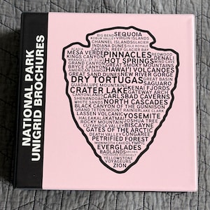 National Park Map Binder: Unigrid Brochure Album, Includes 10 Pages - 5 ...