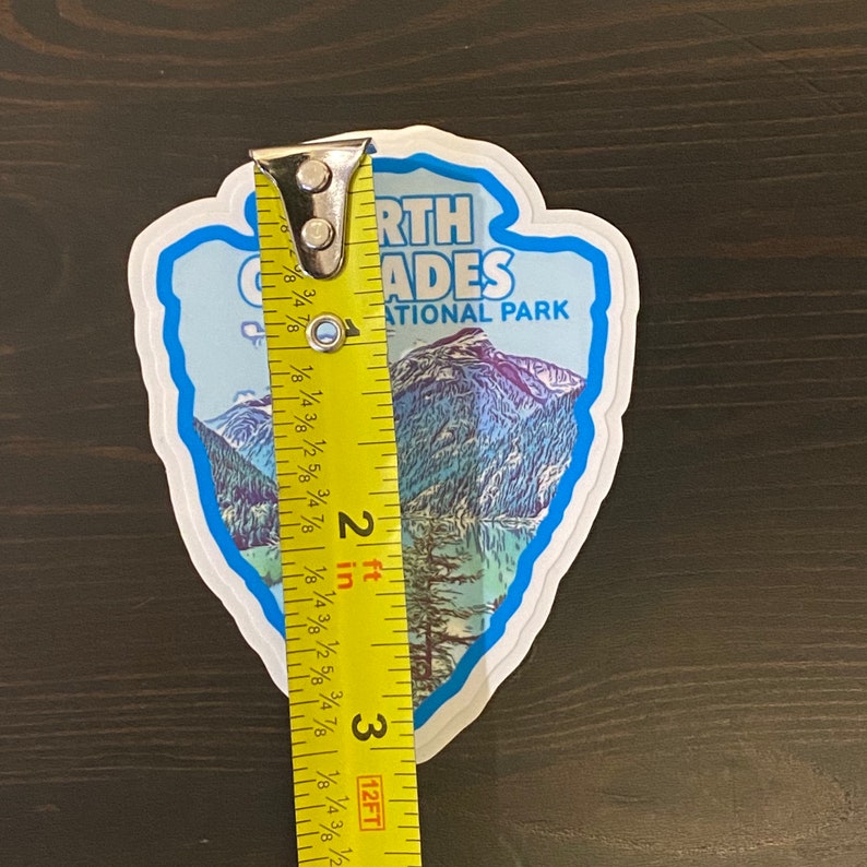 North Cascades National Park Weatherproof Sticker - Etsy