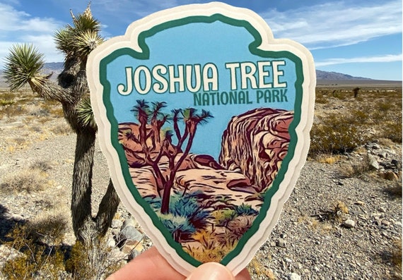 Joshua Tree National Park Weatherproof Sticker - Etsy