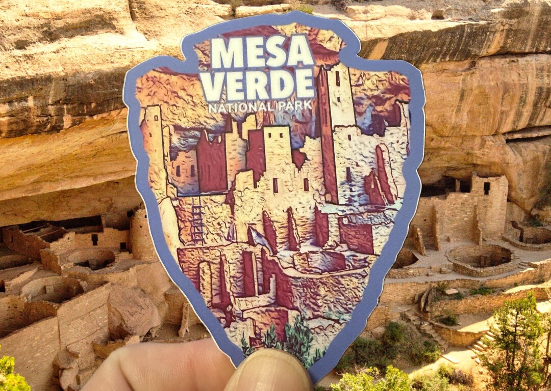 Mesa Verde National Park Weatherproof Vinyl Sticker - Etsy