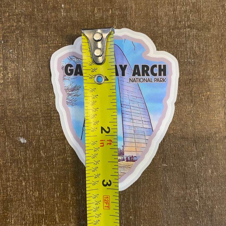 Gateway Arch National Park Weatherproof Sticker - Etsy