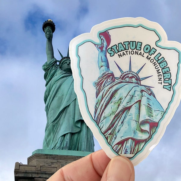 Lady Liberty Sticker - Etsy