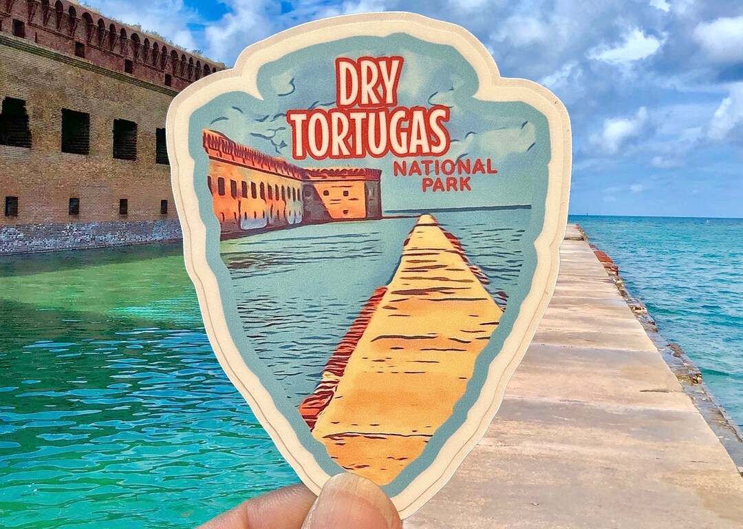 Dry Tortugas National Park Weatherproof Sticker - Etsy