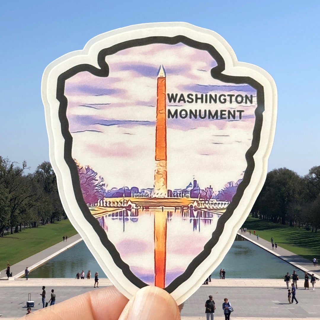 Washington Monument Weatherproof Vinyl Sticker - Etsy