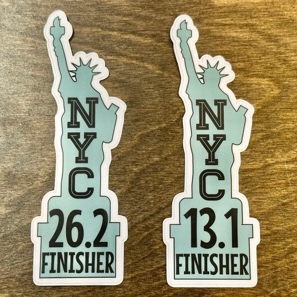 Half Marathon Bumper Sticker - Etsy