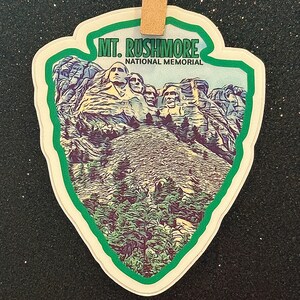 Mount Rushmore National Memorial Weatherproof Vinyl Sticker - Etsy